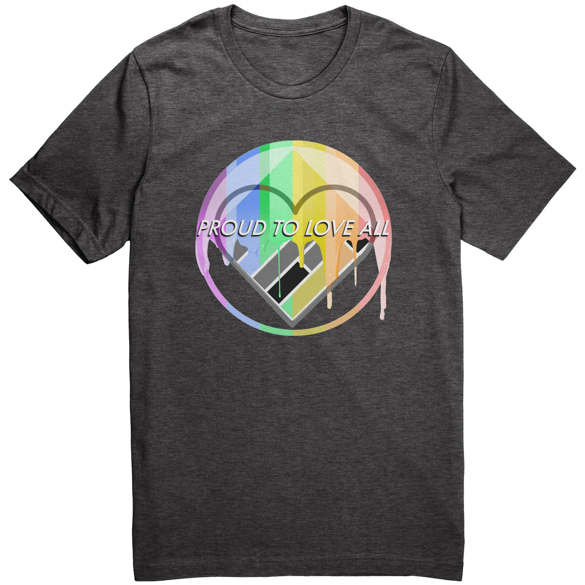 PRIDE - Proud to Love All Tee – Teach Better Swag